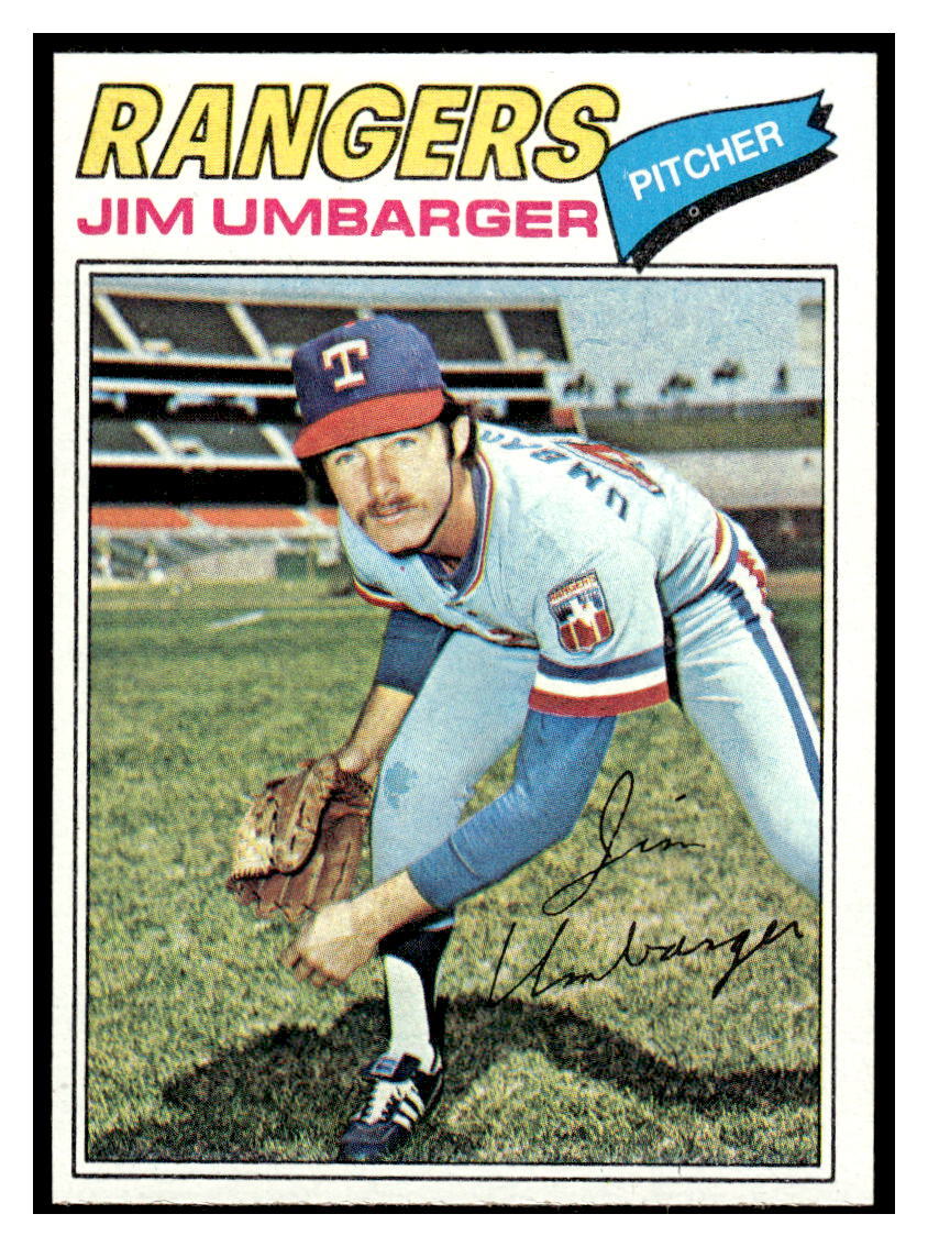 1977 Topps 378 Jim Umbarger Texas Rangers | eBay