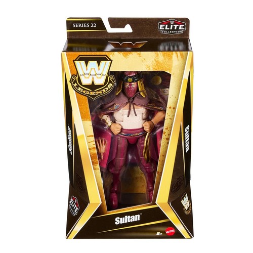 WWE Elite Collection SULTAN Figure Legends Series 22 Mattel 2024 ...