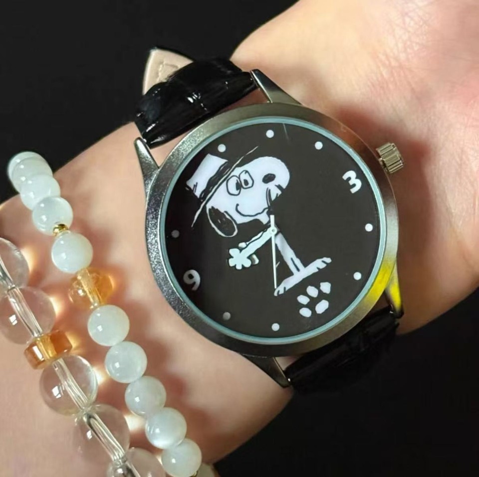 Authentic MINISO Snoopy & Friends Series Blind Box Confirmed Wristwatch ...
