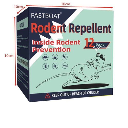 12PCS Mouse Rodent Repellent Natural Mouse Repellent Peppermint Oil for ...
