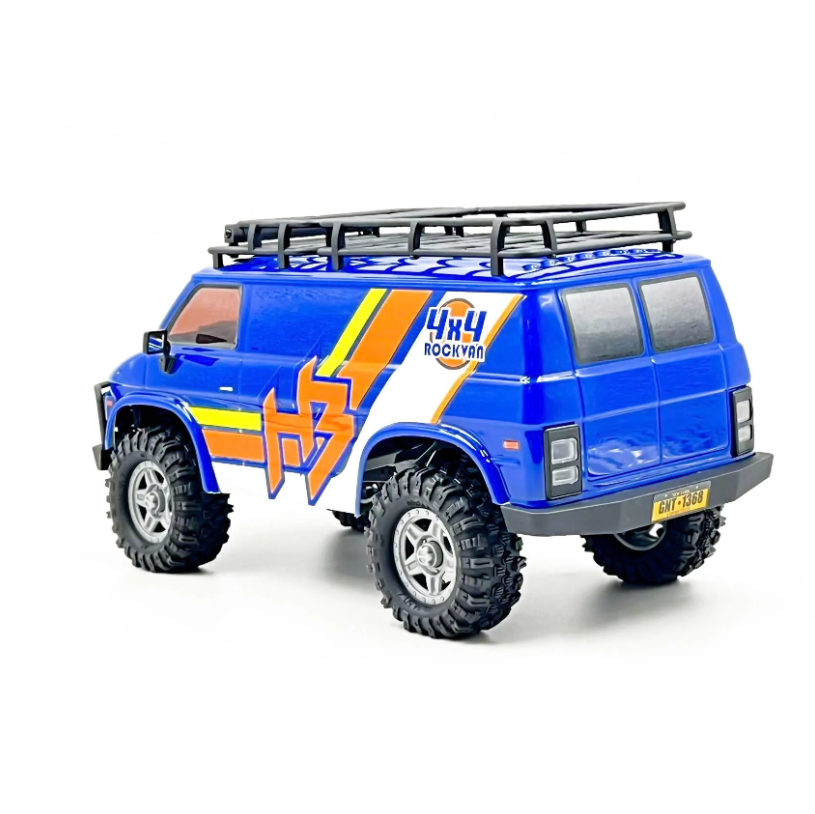 Hobby Plus CR18P EVO V2 Rock Van 4x4 RTR 1/18 Trail Crawler Blue RC Car ...