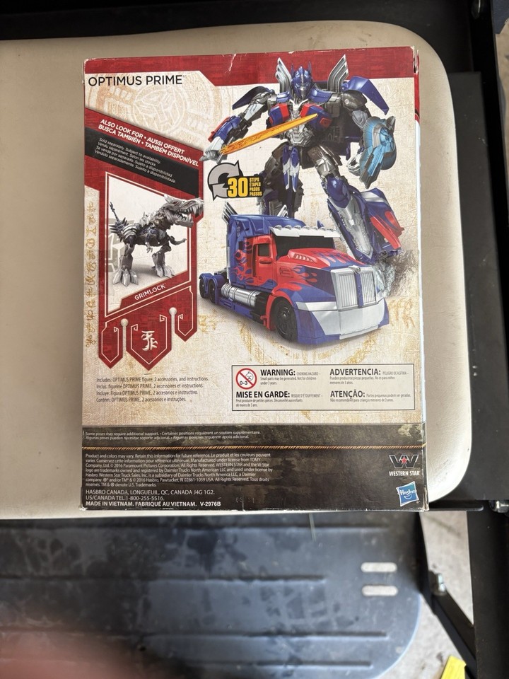 Transformers The Last Knight PREMIERE EDITION Leader Class Optimus ...
