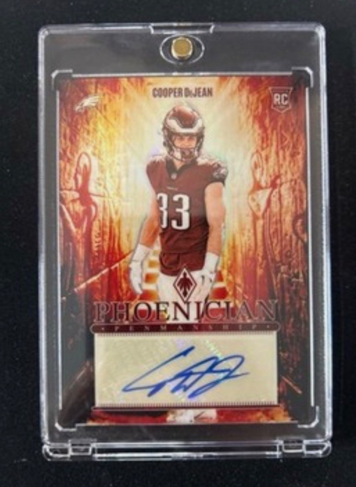 NFL Lot Jalen Carter RC AU /199 PSA Phoenix Cooper DeJean Auto ...