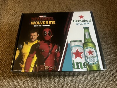 DEADPOOL & WOLVERINE "BEST BUDS" BOX RARE HEINEKEN SILVER EXCLUSIVE *1 ...
