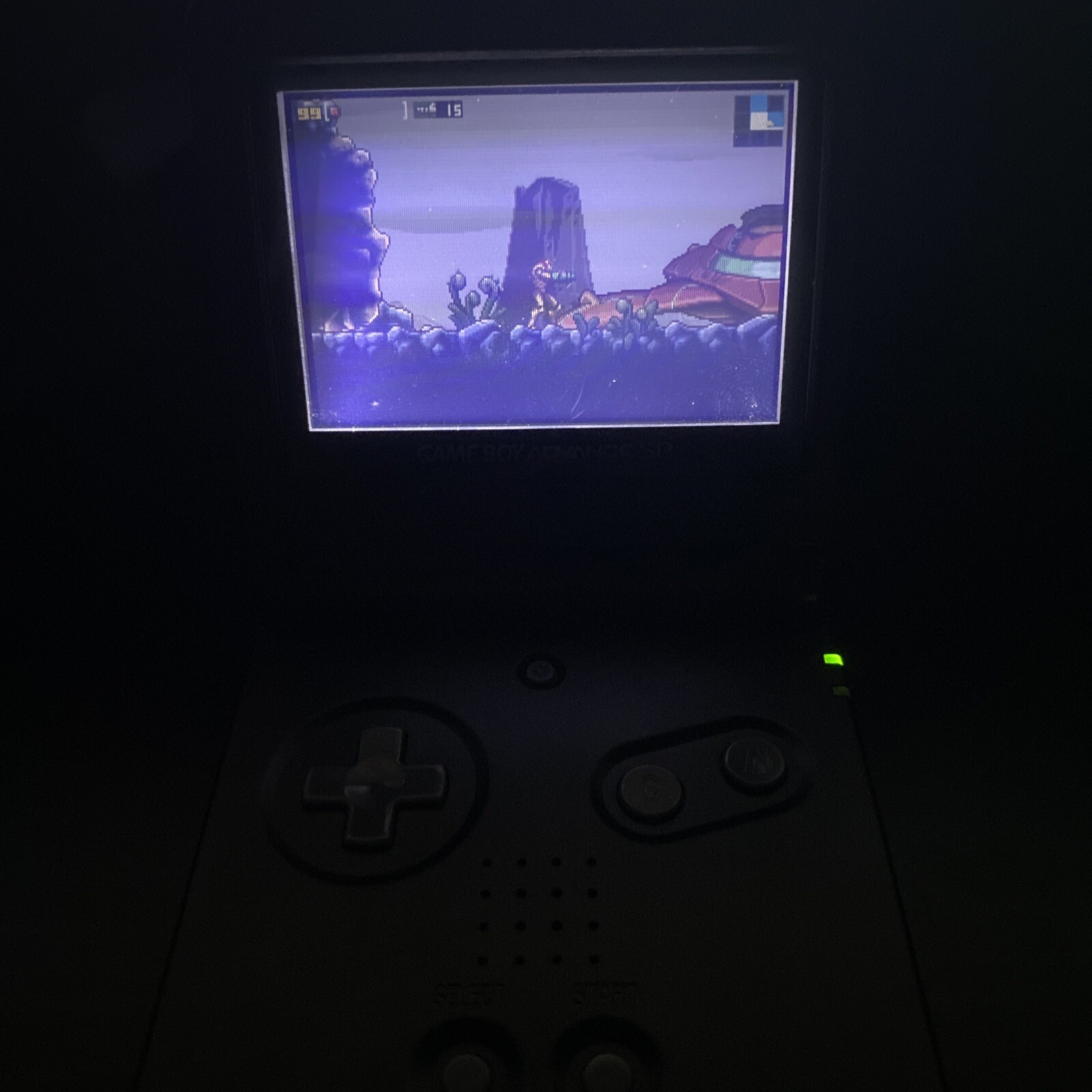 gameboy advance sp ags 001 matte black Metroid Zero Mission | eBay
