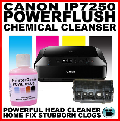 Canon PIXMA IP7250 IP8750 Printhead Cleaner - Nozzle Flush - Ink ...