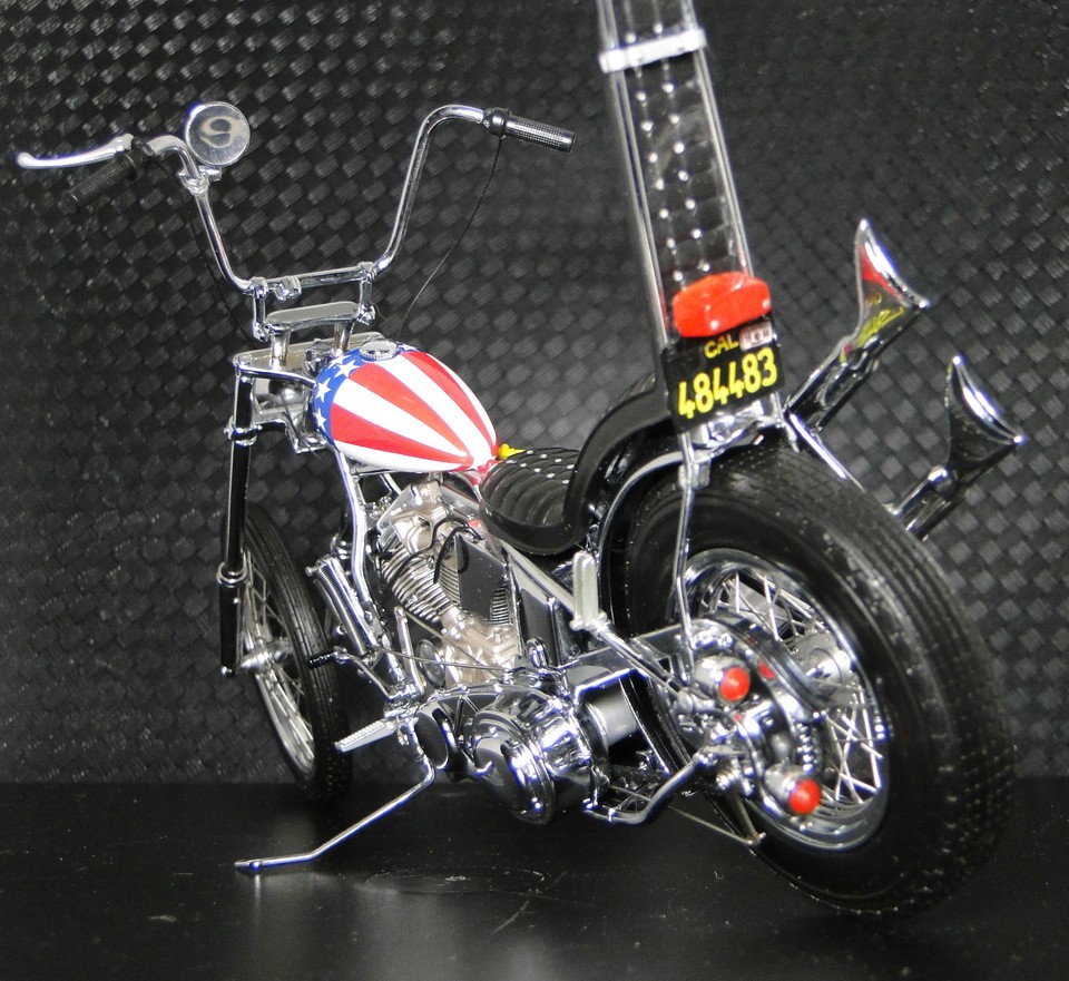 Easy Rider Harley Davidson Built Motorcycle Chopper Captain America ...