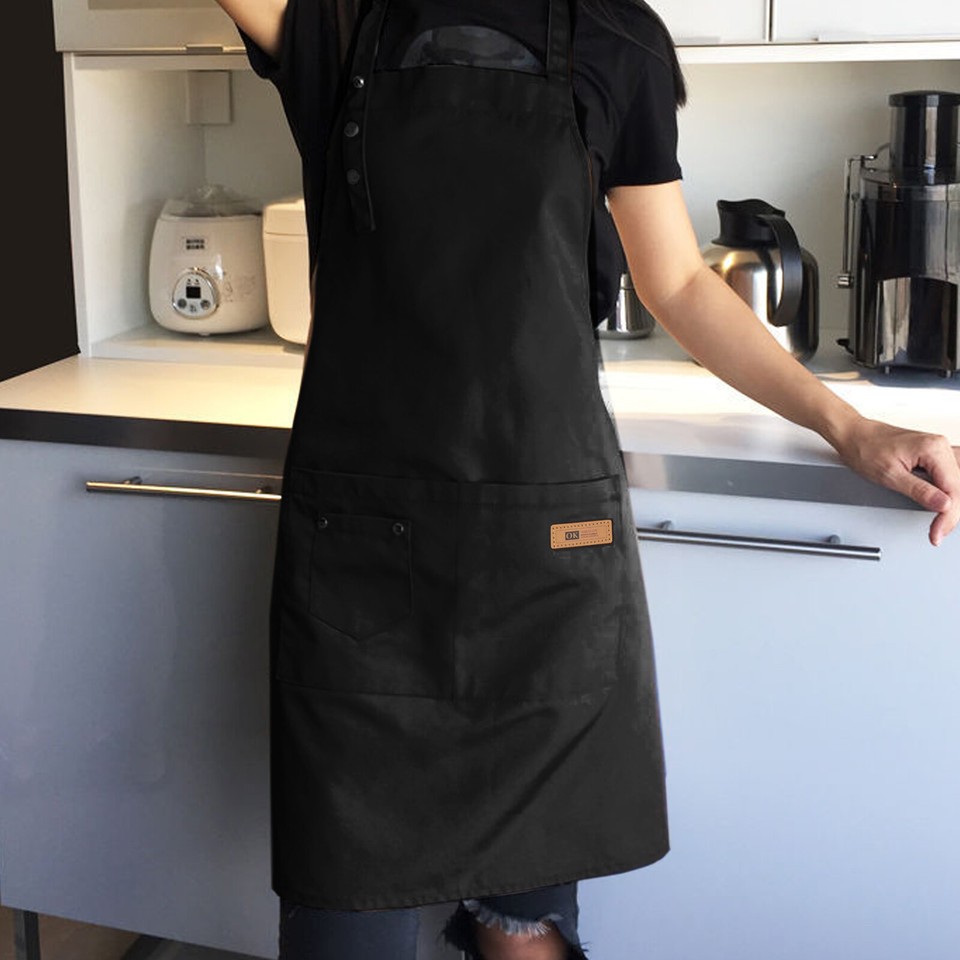 5PCS Adjustable Cooking Chef Apron for Men Women - Cooking, Baking, BBQ ...