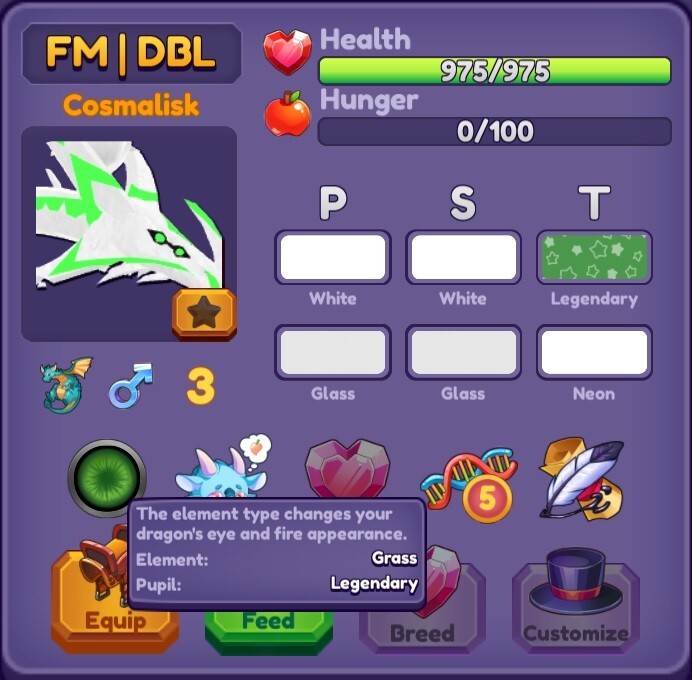 Cosmalisk | Dragon Adventures | DA | Roblox | eBay