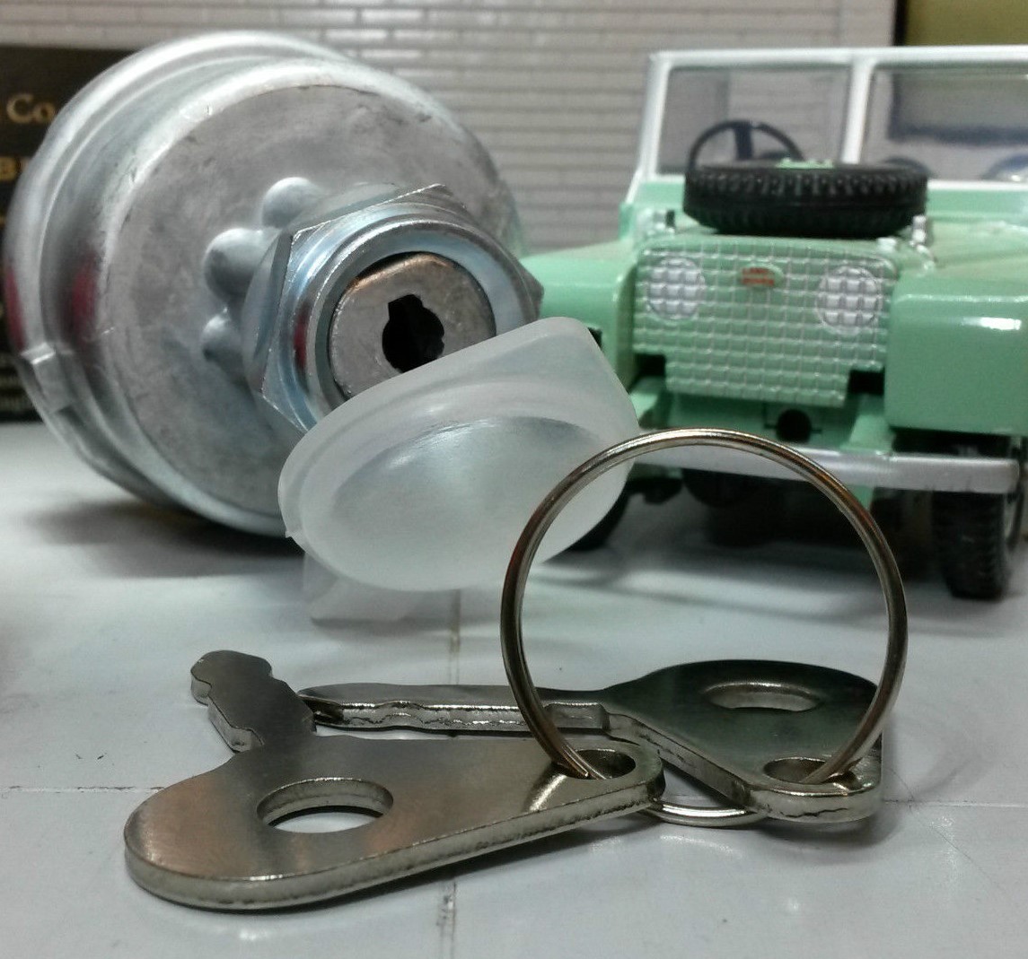 Lucas Type 128sa 35670 Diesel Ignition Switch & Keys JCB 520 Loadall ...