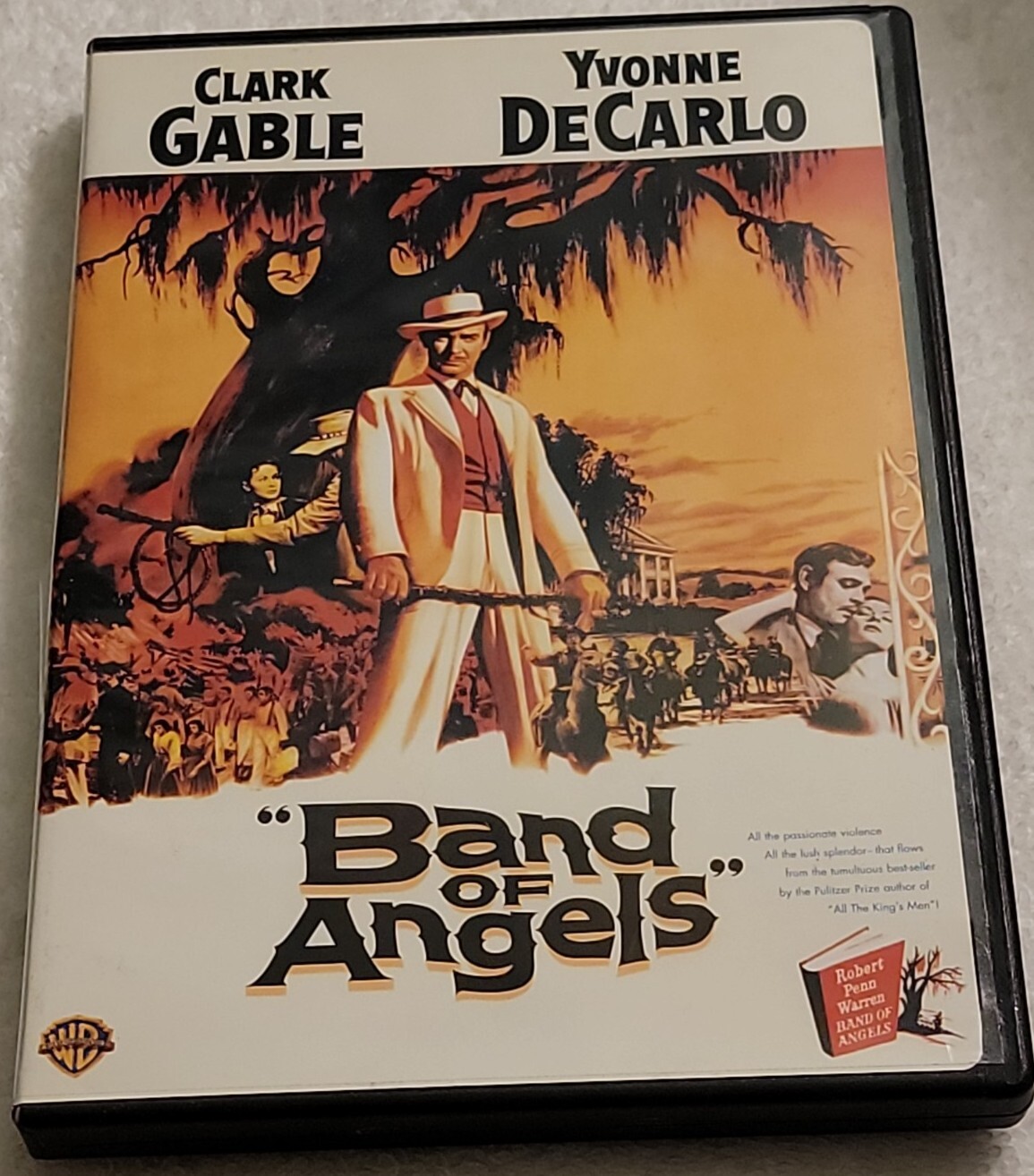 Band of Angels DVD Clark Gable ,Yvonne DeCarlo Rare oop 85391111993| eBay