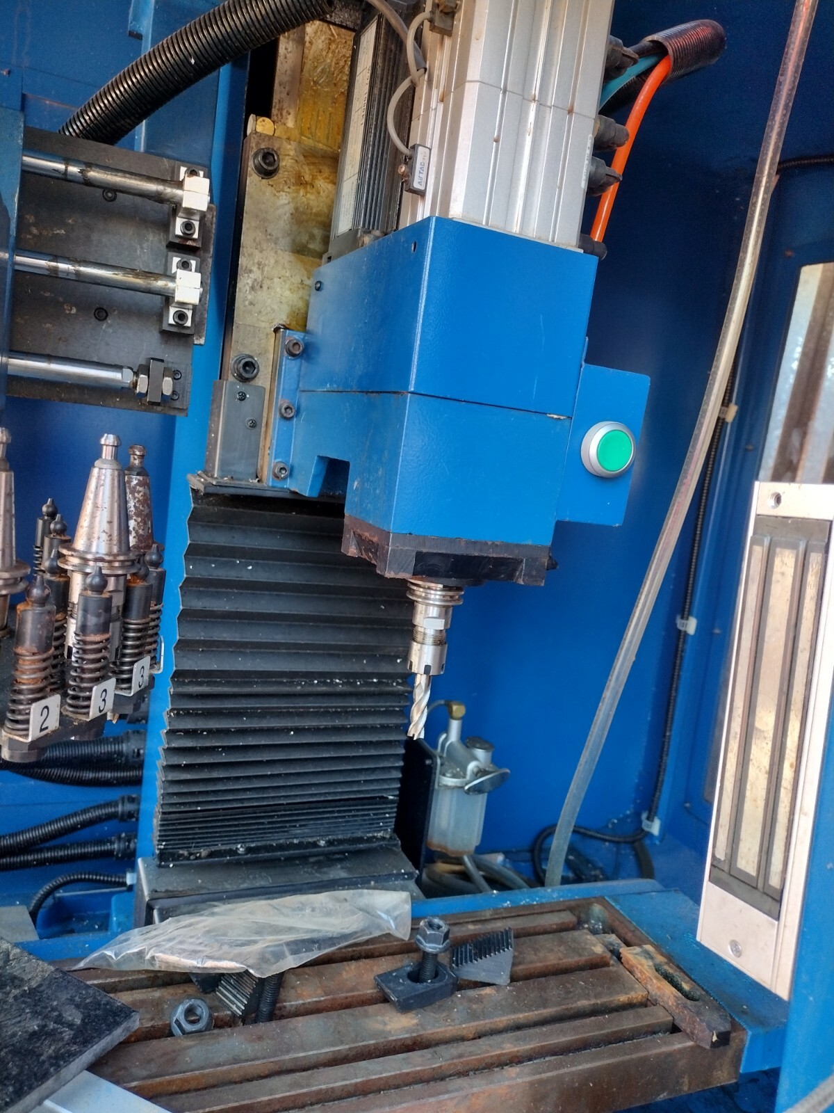 CNC intelitek promill 8000 automatic tool changer | eBay