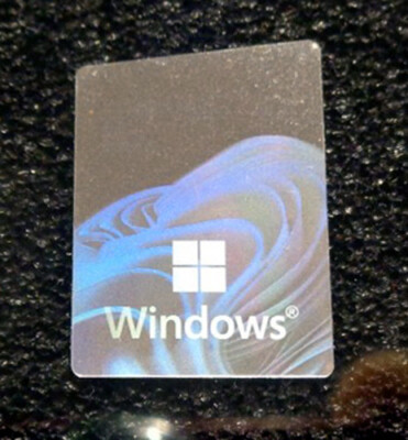 Lot of 5 Windows 11 Stickers 16 x 22mm Color Changing Badges | eBay