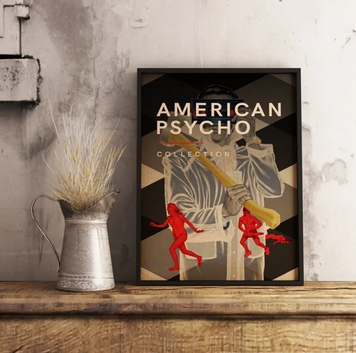 American Psycho Movie Poster, Patrick Bateman Wall Art 3 | eBay