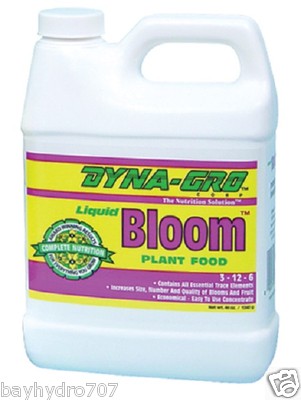 Dyna- GRO Bloom 32oz / QT Fertilizer Plant Nutrient Flower SAVE $$ W ...