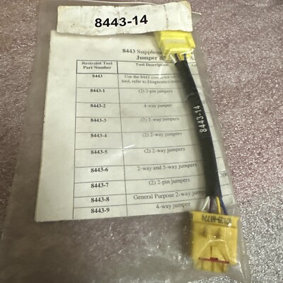 MILLER TOOL 8443-14 SRS LOAD HARNESS ADAPTER TOOL | eBay