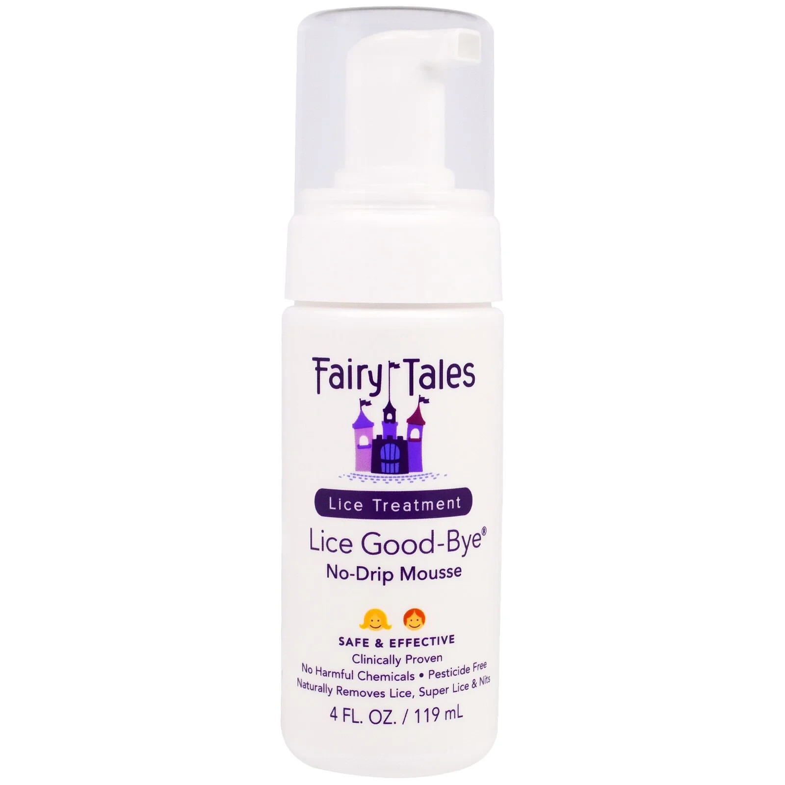 Fairy Tales Lice Good-Bye Lice Treatment No-Drip Mousse 4 oz | eBay