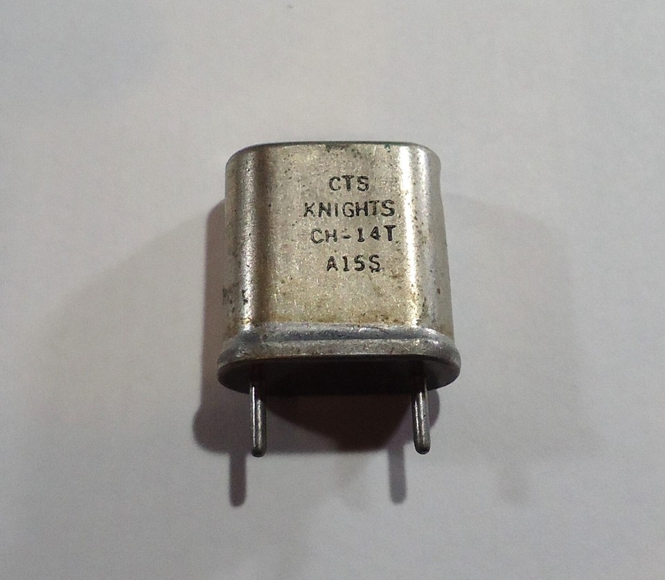 HC-6/U - 27.1250 MHz CB Radio Crystal - .050 Pins - CTS Knights - CH ...