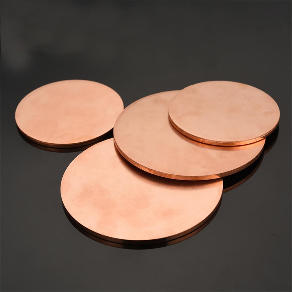 10/20/50/60-200mm Dia. Copper Discs Round Copper Metal Discs Round ...