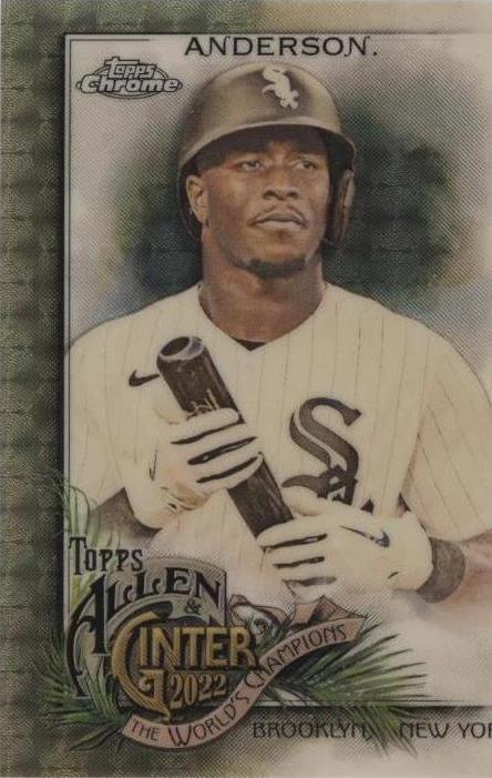 2022 Topps Allen & Ginter Chrome - Tim Anderson #143 SuperFractor /1 ...