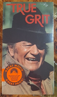 True Grit VHS Sealed John Wayne Paramount Pictures | eBay