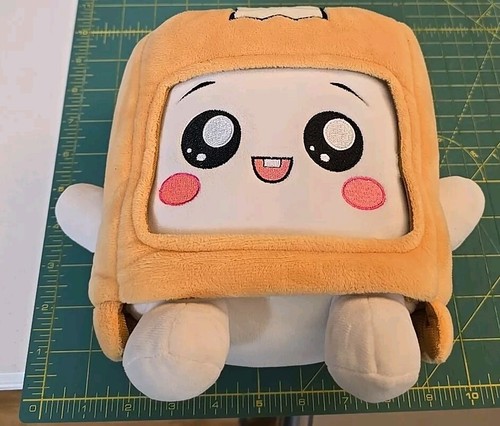 EUC Lanky Box Boxy Ghosty Collectible 9” Adam Justin Plush Toy LankyBox ...