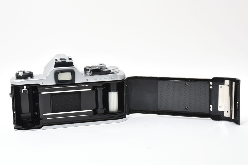 [N.Mint]PENTAX MX SLR 35mm Film Camera Silver+SMC PENTAX-M 50mm f1.4 ...