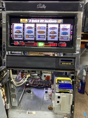 Bally Alpha Black Gold Wild Quick Hit Slot MACHINE | eBay