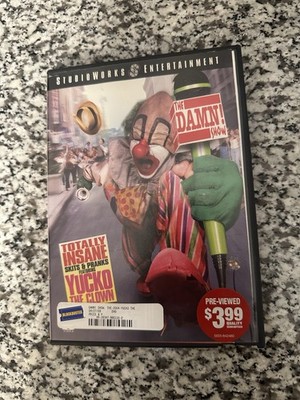 Yucko the Clown: The DAMN! Show (DVD, 2005) MTV2 FORMER BLOCKBUSTER ...
