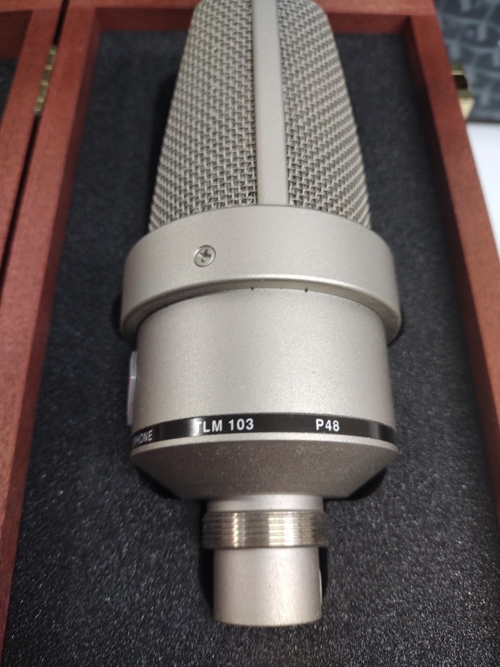 Neumann TLM 103 P48 Wired Large-Diaphragm Condenser Microphone | eBay