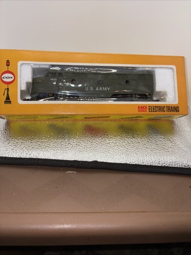 HO SCALE - COX 'US ARMY MILITARY' - LOCOMOTIVE | eBay