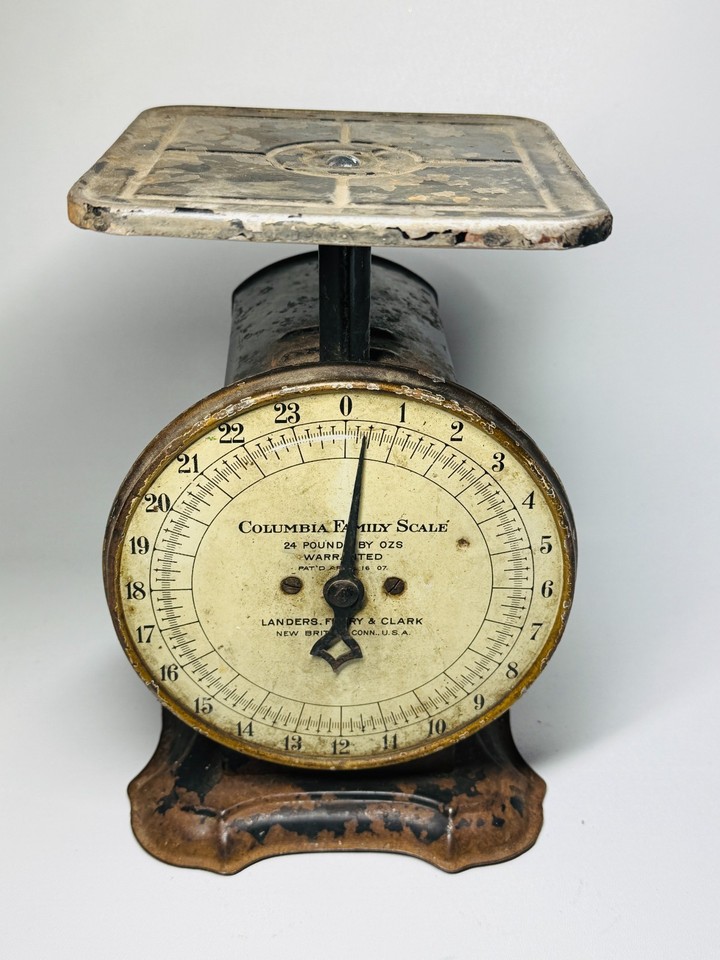 Vintage Columbia Family Scale LF&C | Rustic Industrial Decor | Film ...