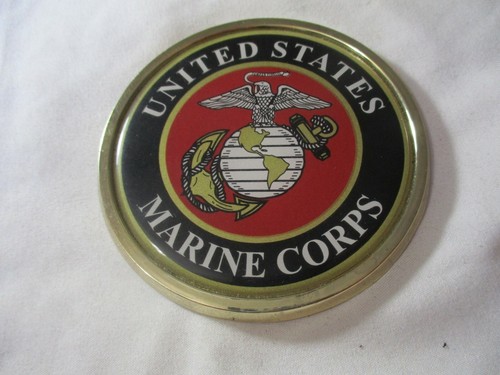 US Marine Corps EGA Metal Self Adhesive Medallion Shadow Box Plaque ...