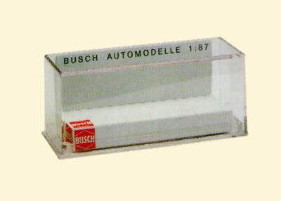 Busch 49970 A Scale Clear Automobile Case - 3 x 1-3/16 x 1-5/16" 7.6 x ...