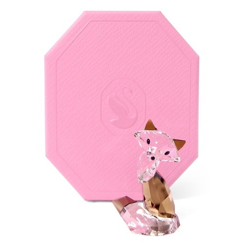New in Gift Box SWAROVSKI 5644113 Gold Crystal Holiday Magic Fox ...