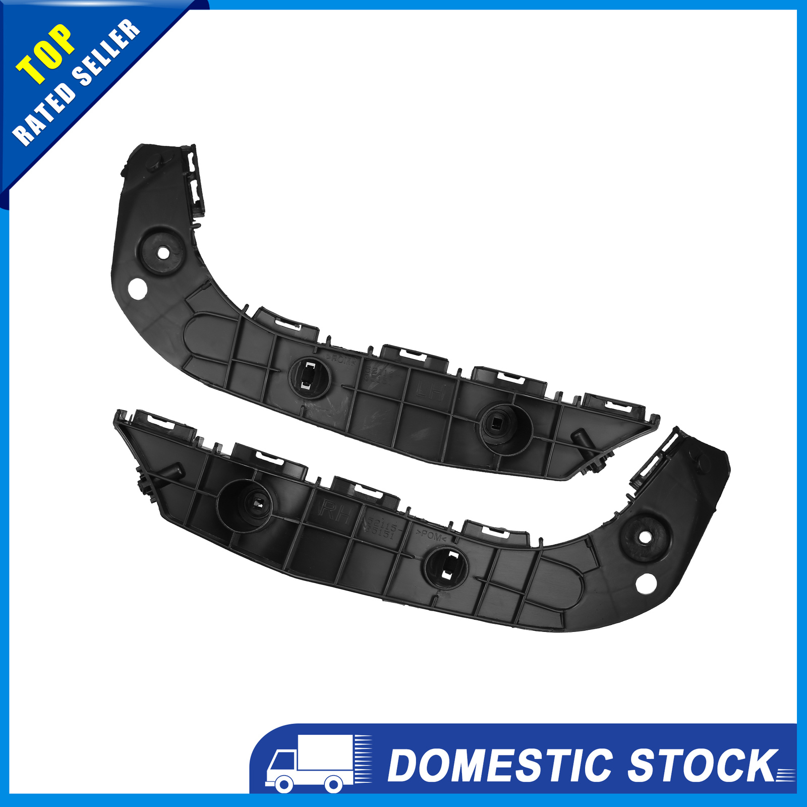 Pack of 2 5211535153 5211635152 For Toyota 4Runner Bumper Mounting ...