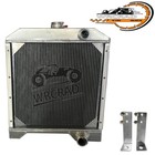 Tractor Radiator For Case 1840 1845C Diesel Motor Skid Steer Loaders ...