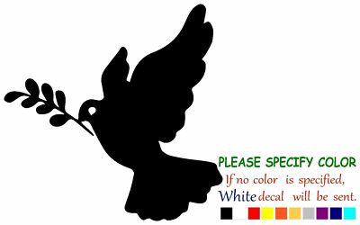 DOVE Vinyl Decal Sticker Car Window Bumper Wall Laptop 9" | eBay