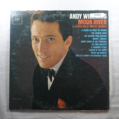 Andy Williams Moon River Record Album Vinyl LP | eBay