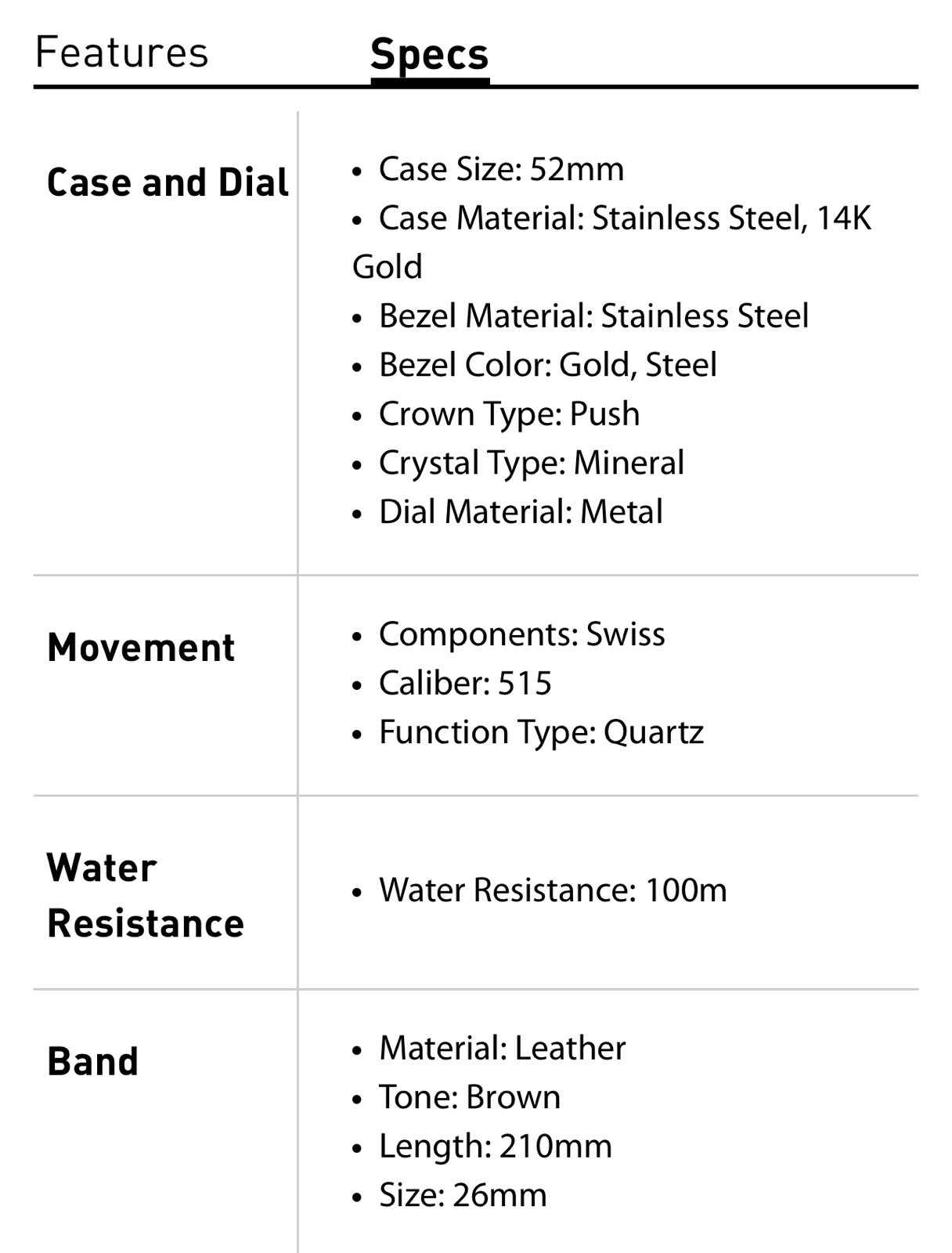 Invicta 20547 Men’s Gold Tone Quartz Swiss Made Watch NEW | eBay