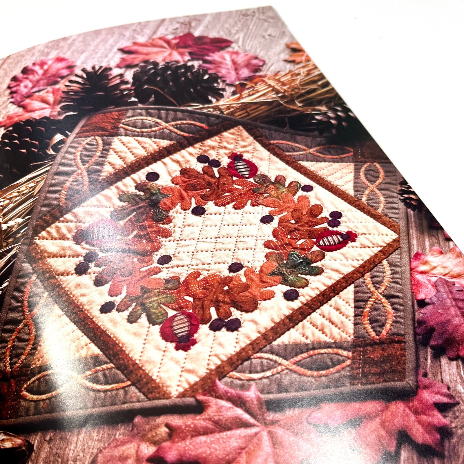 A Year of Flower Blocks by Jodi Warner, 12 Seasonal Mini Quilts, 2007 ...