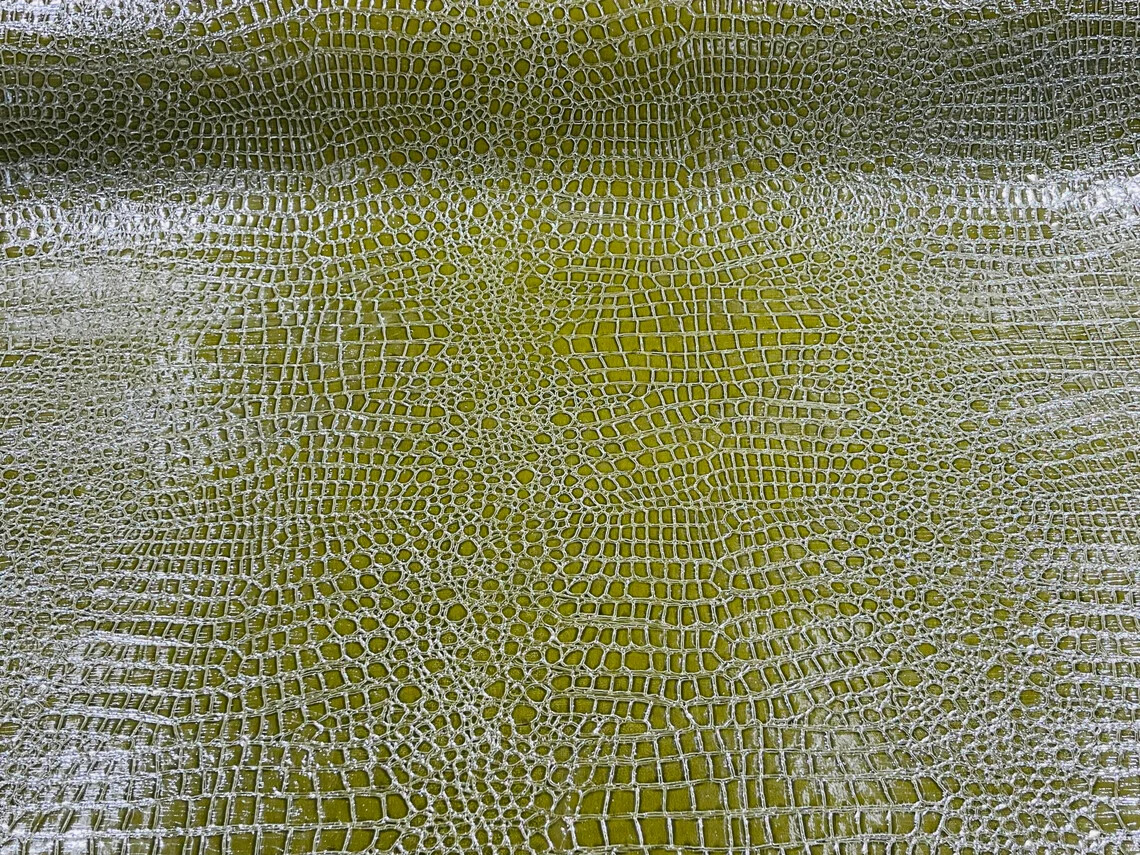 Alligator Print Fabric