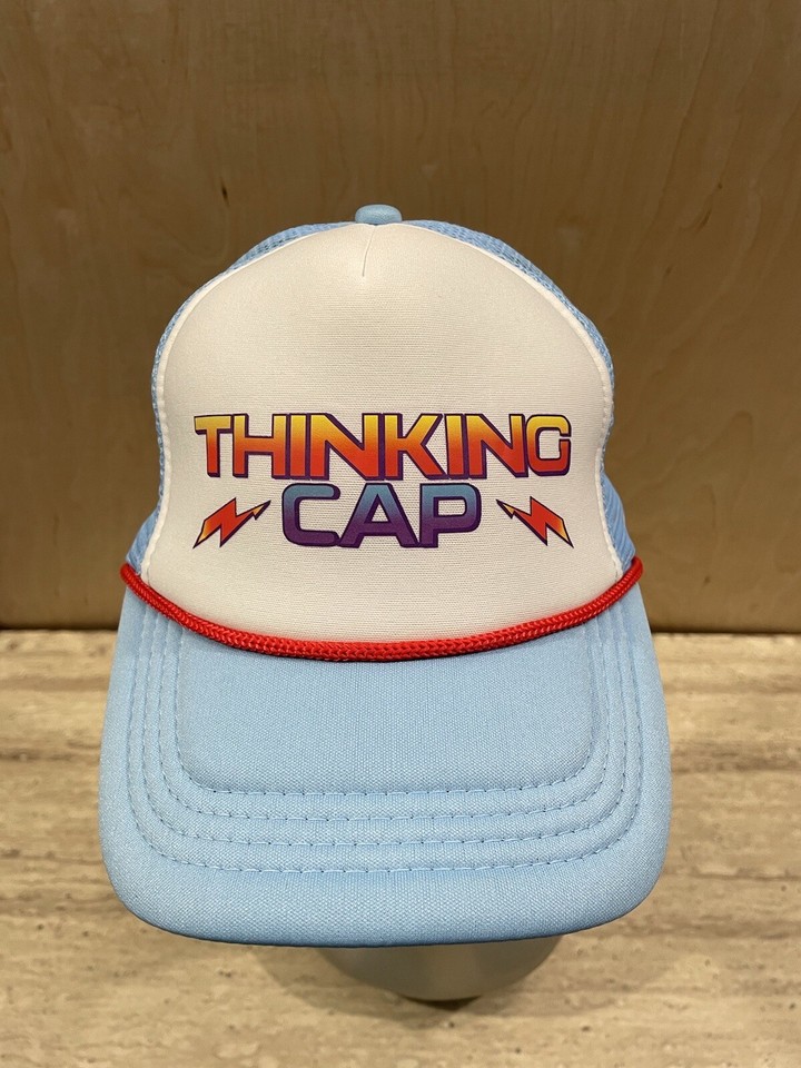 Thinking Cap Dustin Snapback Mesh Trucker Baseball Hat Cap | eBay