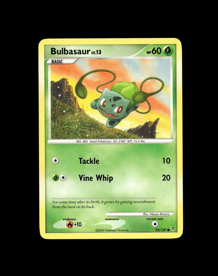 Bulbasaur Ivysaur Venusaur Pokemon Card! Holo/Reverse Holo EX VMAX Rare ...