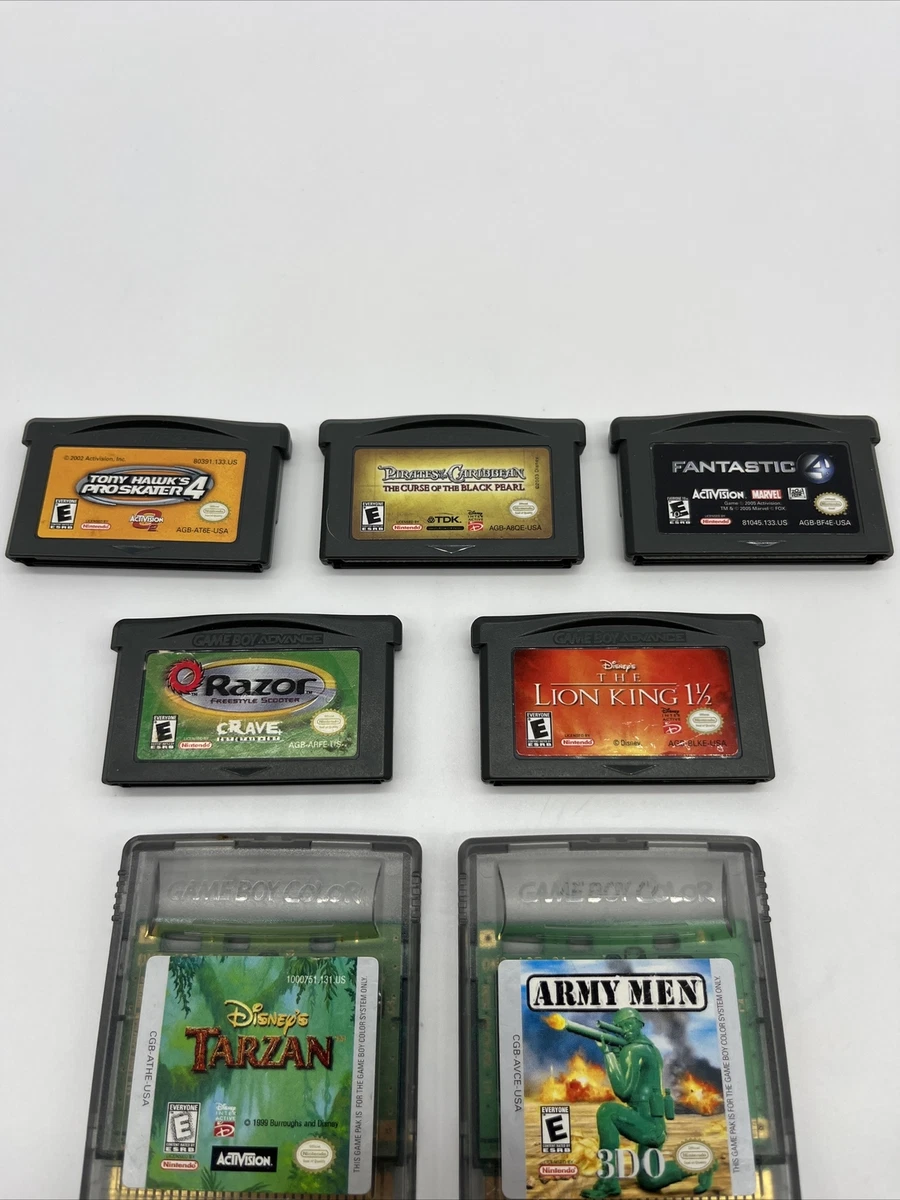 Color Game Boy Sp Games