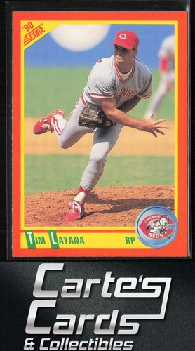 Tim Layana 1990 Score Rookie & Traded #107T Cincinnati Reds | eBay