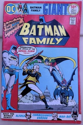 DC Comics Batman Family #1 1975 | eBay