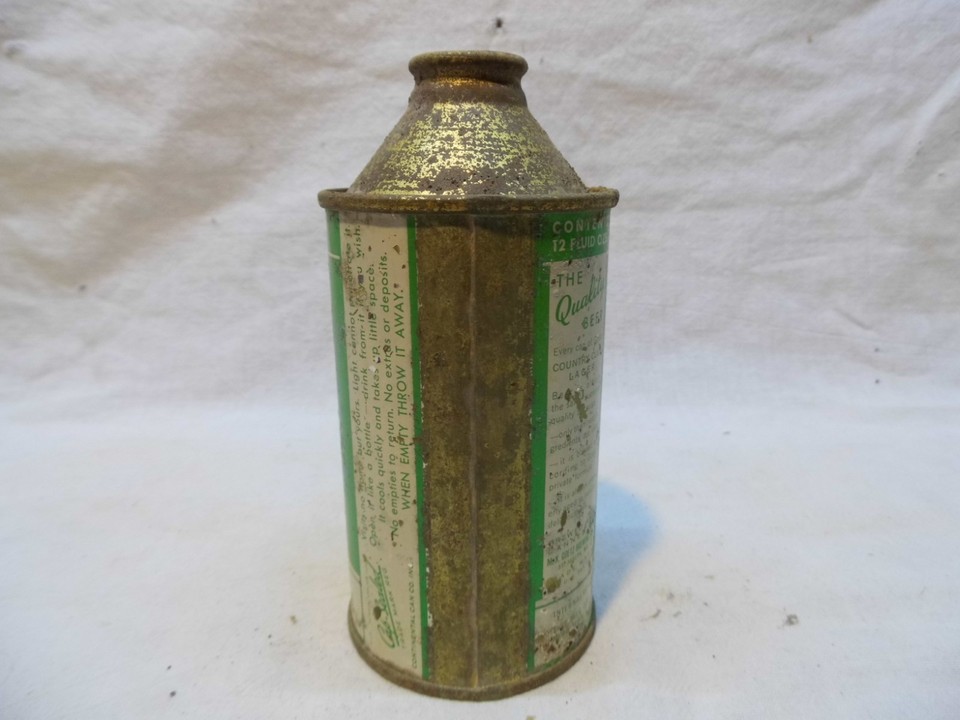 GOETZ COUNTRY CLUB IRTP DNCMT4% CONE TOP BEER CAN~GOETZ BRG, ST. JOSEPH ...