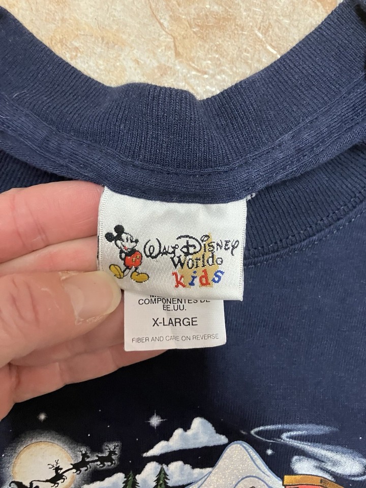 Y2K 2001 Walt Disney World Kids Merriest Place in the World Christmas ...