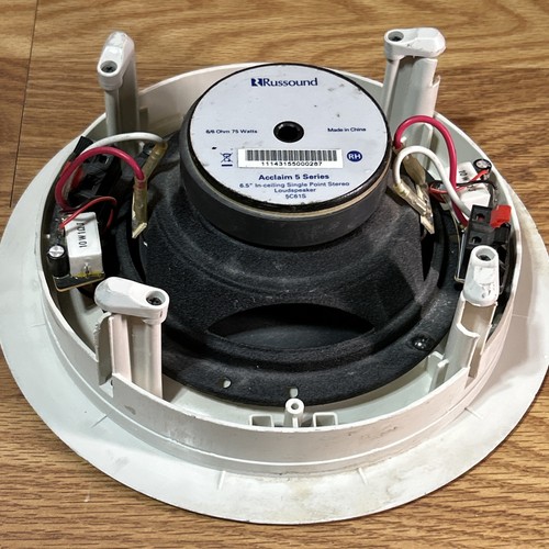 Russound Acclaim 5 Series 6.5" 75W In-Celling Stereo Loudspeaker 5C61S ...